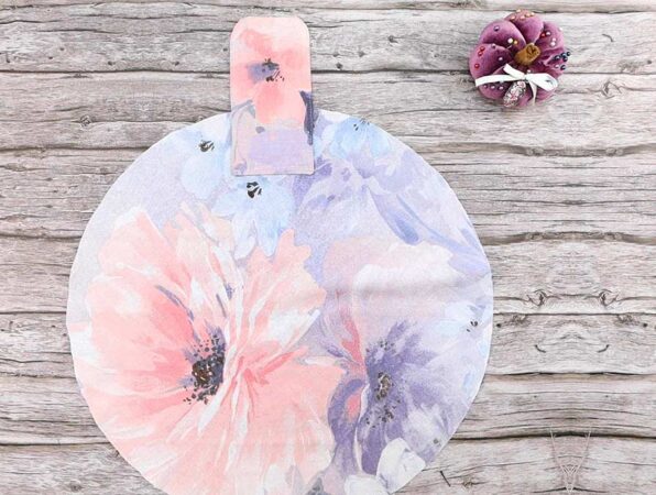 DIY Round Drawstring Makeup Bag (VIDEO) ⋆ Hello Sewing