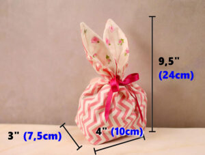 DIY Easter Bunny Treat Bag (so Cute!) ⋆ Hello Sewing