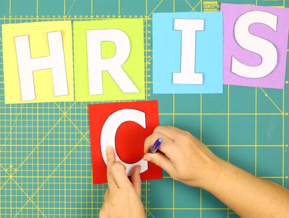 How To Make Fabric Letters With FREE Fabric Alphabet Letters Pattern ⋆ Hello Sewing