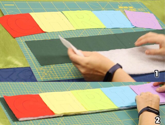 How To Make Fabric Letters With FREE Fabric Alphabet Letters Pattern ⋆ ...