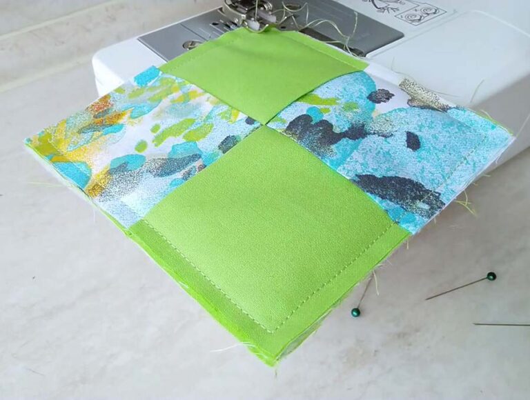 DIY Fabric Coasters With FREE Sewing Pattern And VIDEO ⋆ Hello Sewing