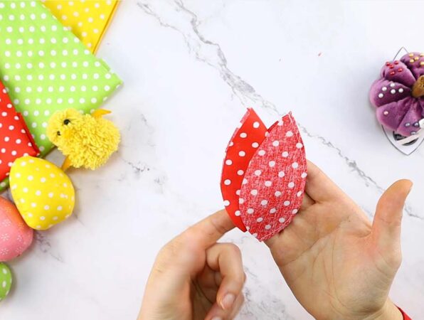 Cute Fabric Easter Egg + Free Sewing Pattern And VIDEO Tutorial ⋆ Hello ...