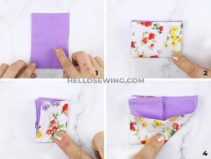 How To Make Fabric Butterflies In Minutes / Origami Fabric Tutorial ⋆ ...