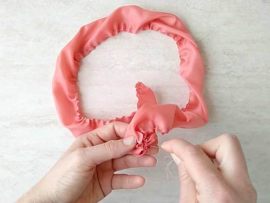 DIY: How To Make A Realistic Fabric Rose ⋆ Hello Sewing