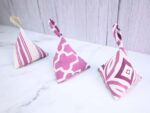 DIY Sewing Pattern Weights / Easy Triangular Fabric Weights (VIDEO) ⋆ ...