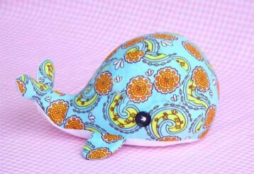 Whale Stuffed Animal Patterns ⋆ Hello Sewing