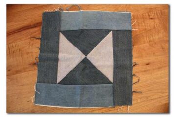 17+ DIY Denim Quilt Ideas [Great For Upcycling Old Jeans] ⋆ Hello Sewing