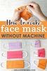 DIY Face Mask | NO Sewing Machine | Hand Stitch Guide For Beginners ⋆ ...