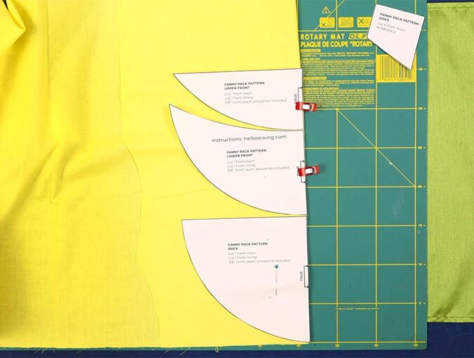 DIY Fanny Pack With Free Fanny Pack Pattern [VIDEO] ⋆ Hello Sewing