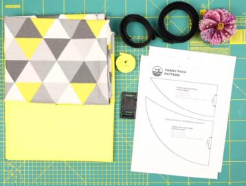 DIY Fanny Pack With Free Fanny Pack Pattern [VIDEO] ⋆ Hello Sewing