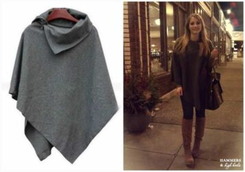 20+ Easy Poncho Sewing Patterns For Women, Men And Kids ⋆ Hello Sewing