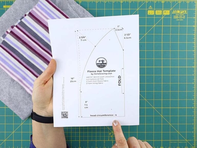 How To Sew: A Reversible Fleece Hat Pattern And Tutorial (VIDEO) ⋆ ...