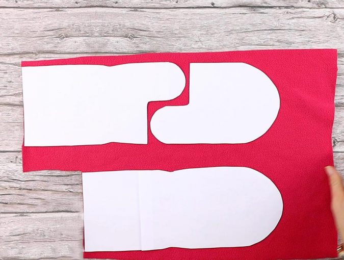 How To Make Fleece Mittens With Faux Fur Lining - Free Mitten Pattern ⋆ ...