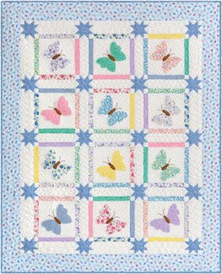 25+ Free Butterfly Quilt Patterns And Butterfly Block Templates ⋆ Hello ...