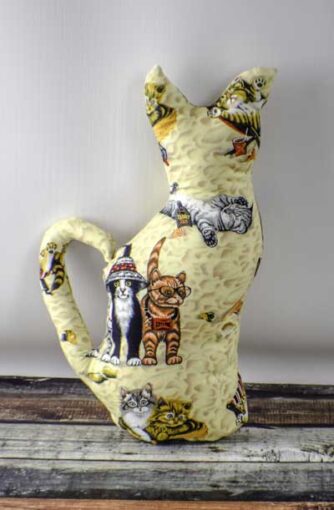 30+ Free Stuffed Cat Sewing Patterns - Adorable Plushies ⋆ Hello Sewing