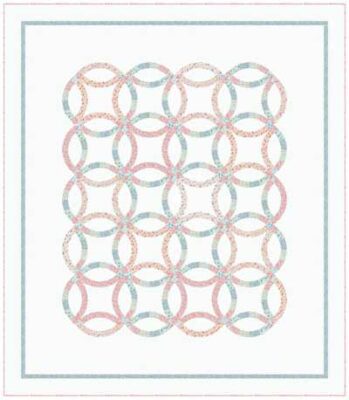 Free Double Wedding Ring Quilt Patterns ⋆ Hello Sewing
