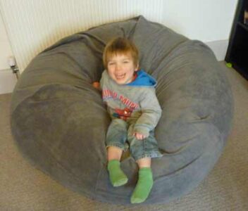 14 FREE Bean Bag Chair Sewing Patterns ⋆ Hello Sewing