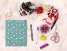DIY Fabric Gift Bag / How To Make A Cloth Gift Bag ⋆ Hello Sewing