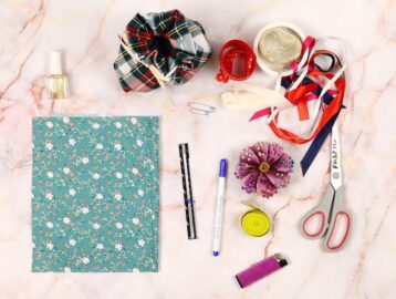 DIY Fabric Gift Bag / How To Make A Cloth Gift Bag ⋆ Hello Sewing
