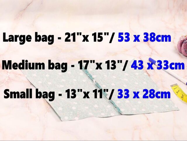 DIY Fabric Gift Bag / How To Make A Cloth Gift Bag ⋆ Hello Sewing