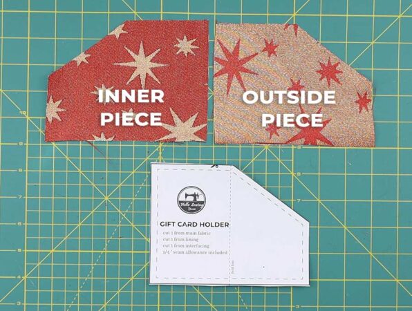 Christmas Gift Card Holder - Video And FREE Pattern ⋆ Hello Sewing
