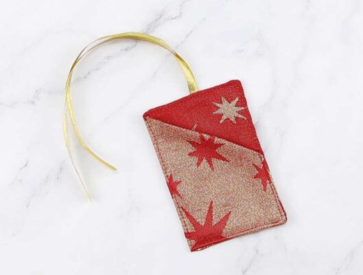 Christmas Gift Card Holder - Video And FREE Pattern ⋆ Hello Sewing