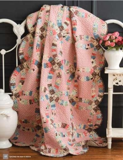 Free Double Wedding Ring Quilt Patterns ⋆ Hello Sewing