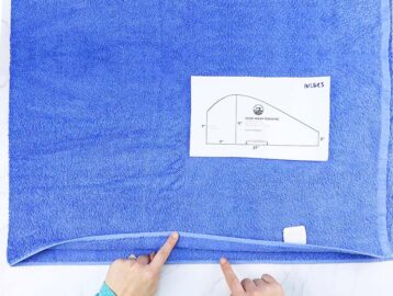 DIY Hair Towel Wrap Pattern And VIDEO Tutorial ⋆ Hello Sewing