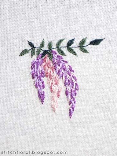 25+ Stunning Flower Embroidery Patterns To Welcome Spring ⋆ Hello Sewing