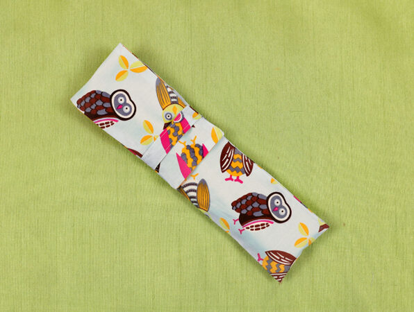 DIY Cutlery Pouch With A Napkin - Foolproof Tutorial ⋆ Hello Sewing