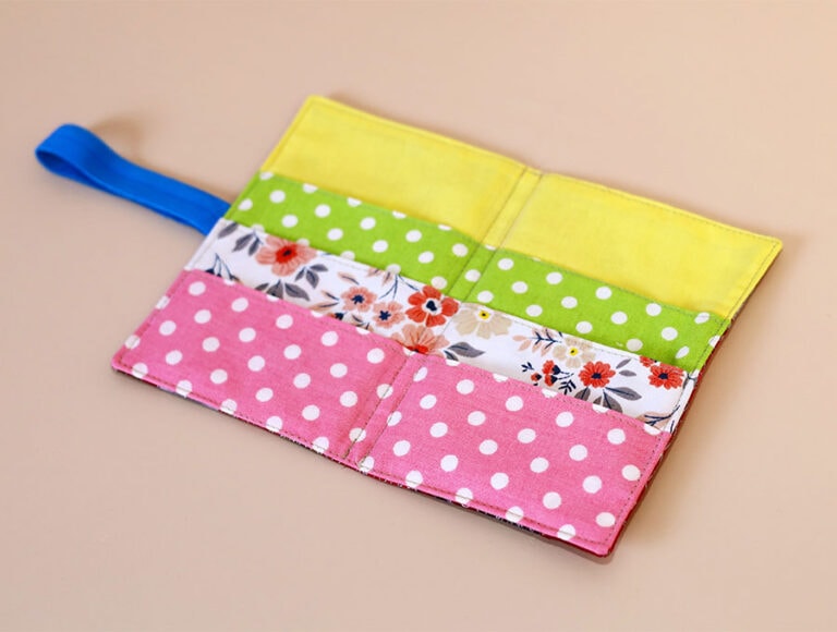 DIY Tea Wallet // Tea Bag Holder Sewing Pattern ⋆ Hello Sewing