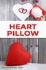 How To Make A Heart Pillow - VIDEO And FREE Pattern ⋆ Hello Sewing