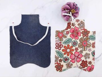 How To Make A Hen Apron | Free Chicken Saddle Pattern ⋆ Hello Sewing