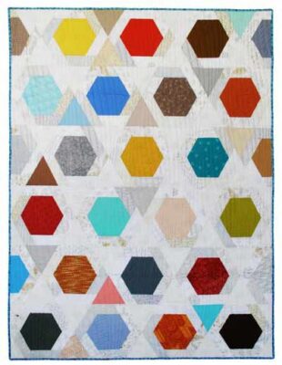 Hexagon Quilt Patterns - Fun And Easy Quilt Designs To Try ⋆ Hello Sewing