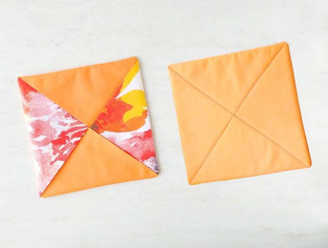 DIY Hot Pad Pattern And Tutorial How To Make It In 5 Min ⋆ Hello Sewing