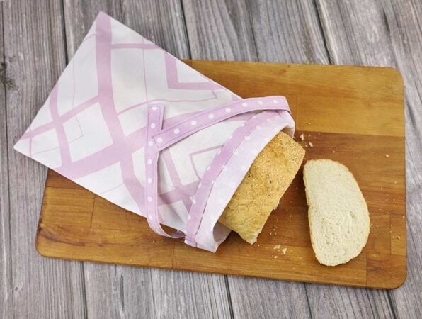 How To Make A Reusable Bread Bag - DIY Bread Bag Tutorial ⋆ Hello Sewing