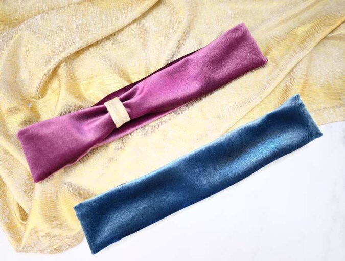 How To Sew A Headband - Easy Stretchy Headband Tutorial ⋆ Hello Sewing