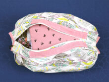 DIY Travel Bag Or Compact Folding Shopping That Fits In Your Purse ⋆ ...