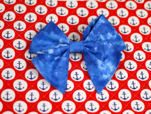 DIY Sailor Bow [How To Sew A Sailor Bow In 10 Minutes] ⋆ Hello Sewing