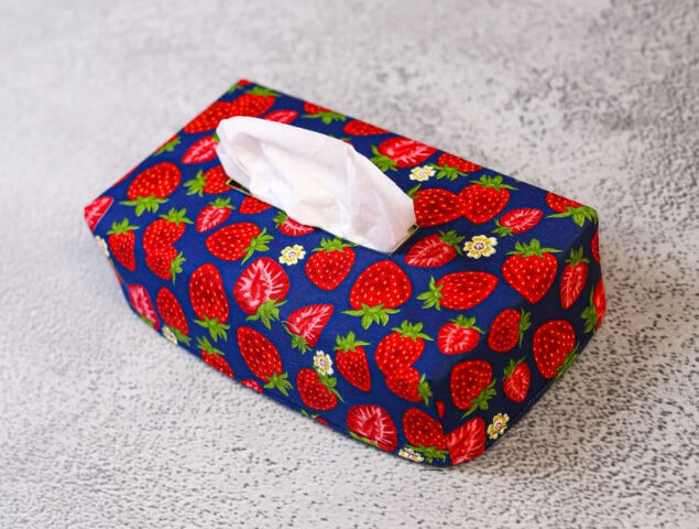 DIY Tissue Box Cover // 5 Rectangle And Square Tussue Box Sewing ...
