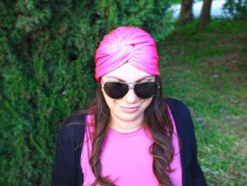 DIY Twisted Turban Hat Out Of Stretch Or Non-Stretch Fabrics ⋆ Hello Sewing