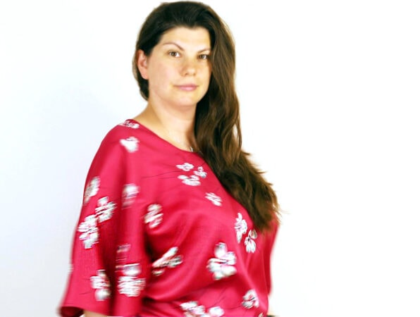 Easy DIY Blouse With Ties For A Glamorous Look ⋆ Hello Sewing