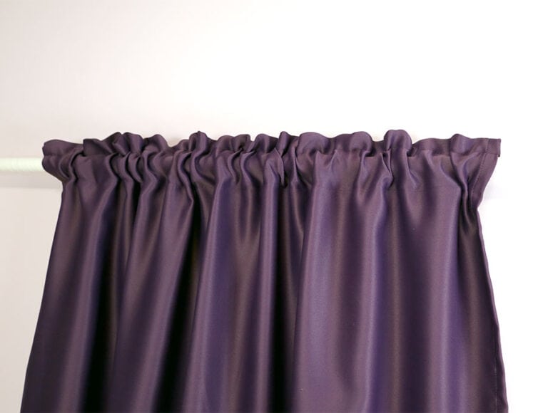 How To Make Rod Pocket Curtains - Simple And Elegant DIY Curtains ⋆ ...