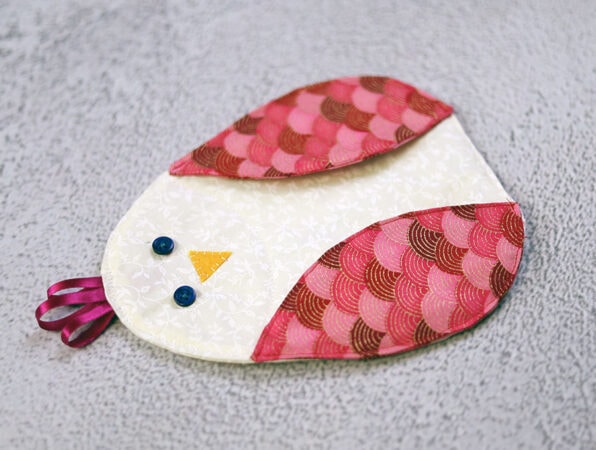 DIY Chicken Potholder With Free Sewing Pattern ⋆ Hello Sewing