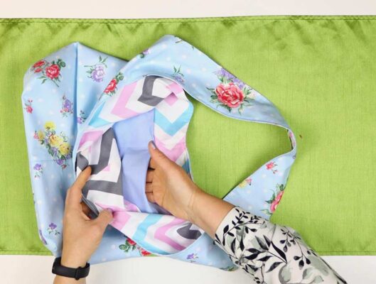 How To Sew A Hobo Bag + Make Hobo Bag Pattern From Scratch ⋆ Hello Sewing