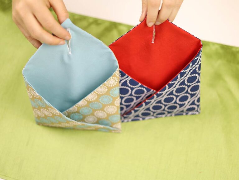 How To Make Hanging Door Pockets For Easy Storage Of Keys And Small ...