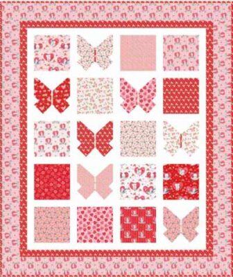 25+ Free Butterfly Quilt Patterns And Butterfly Block Templates ⋆ Hello ...