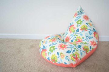 14 FREE Bean Bag Chair Sewing Patterns ⋆ Hello Sewing