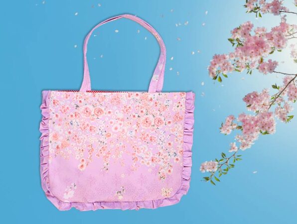 DIY Large Ruffle Bag [Sewing Pattern + VIDEO] ⋆ Hello Sewing
