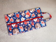 DIY Collapsible Shoe Bag For Travel // 10-Minute Lay Flat Shoe Storage ...